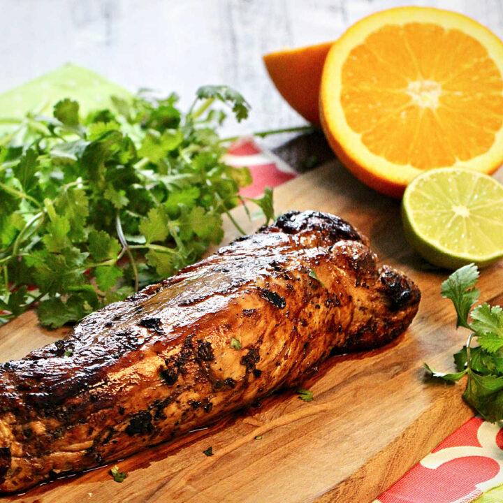 Cuban Mojo Pork Tenderloin - The Foodie Physician