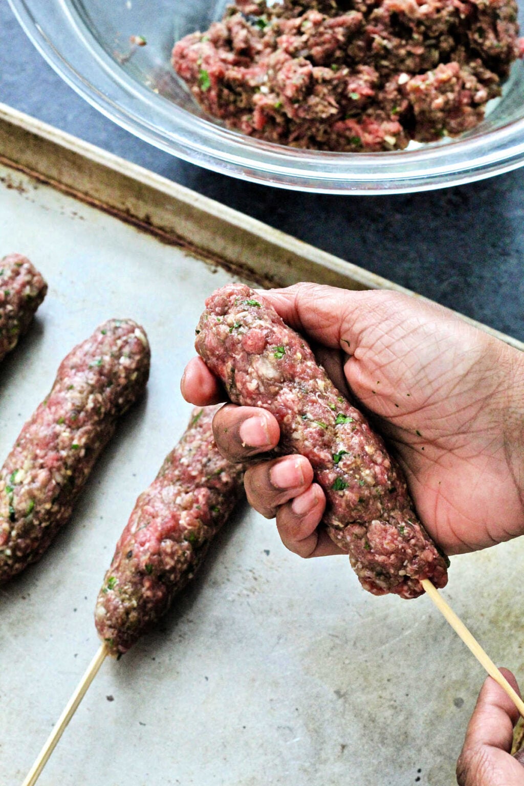 Beef Kofta Kebabs with Tzatziki Sauce - The Foodie Physician