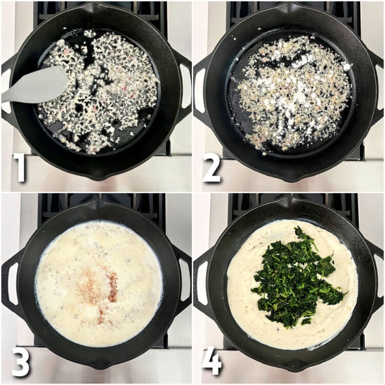 Easy Creamed Spinach (From Frozen) - The Foodie Physician