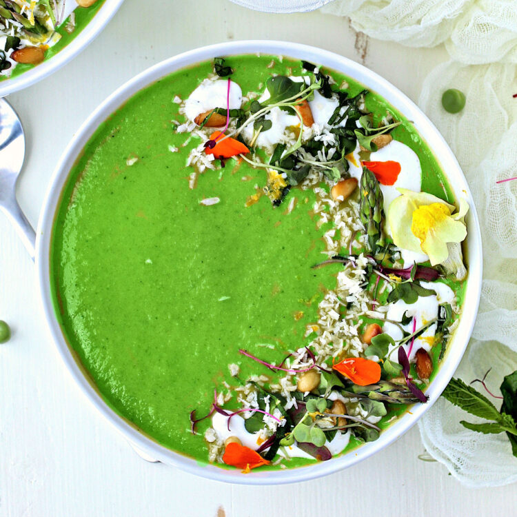 Green Spring Vegetable Soup - The Foodie Physician