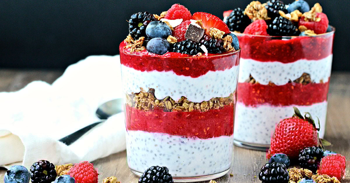 Chia Pudding Parfaits - The Foodie Physician