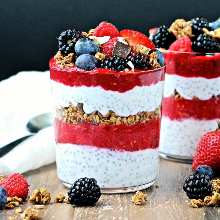 Chia Pudding Parfaits - The Foodie Physician