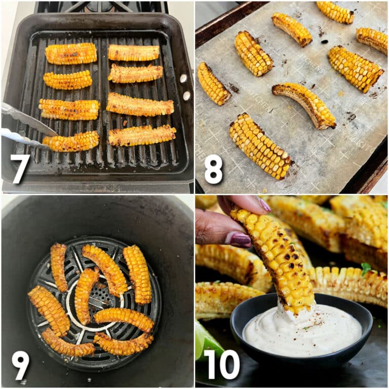 The Ultimate Corn Ribs: Grill, Oven and Air Fryer Instructions