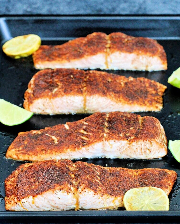 Low Sodium Chili Lime Salmon - The Foodie Physician