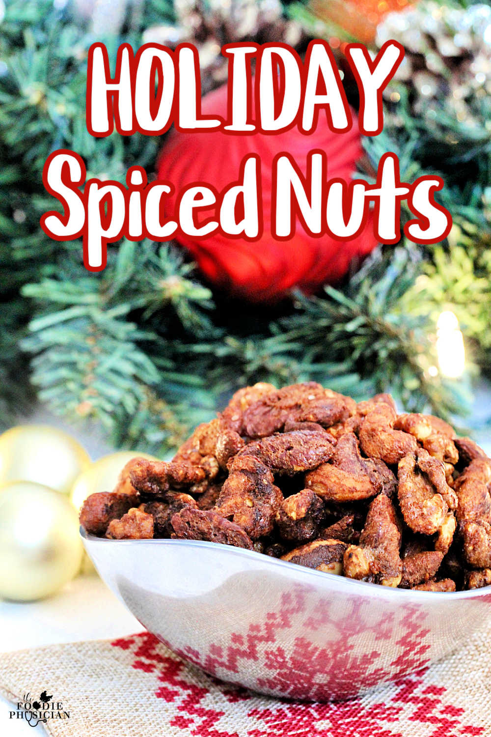 Holiday Spiced Nuts (Christmas Nuts)