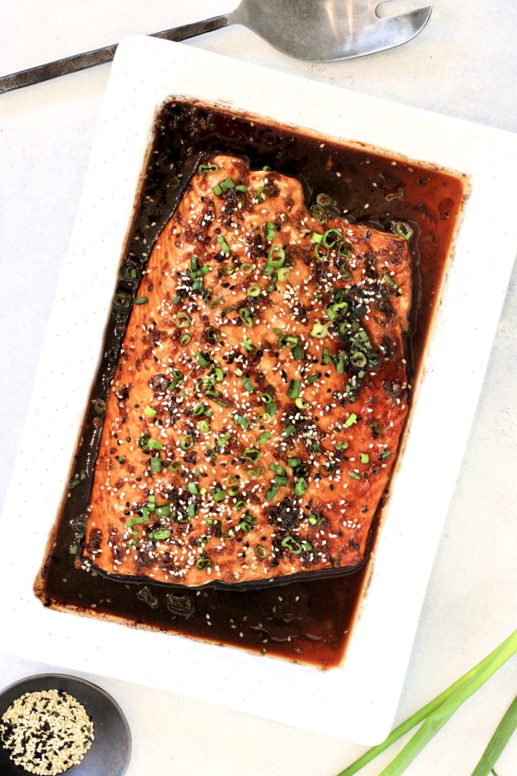 Baked Honey Ginger Salmon - The Foodie Physician